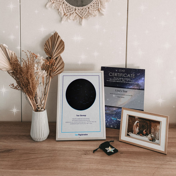 Memorial Star - Name a star as memorial gift - Keep him or her shining